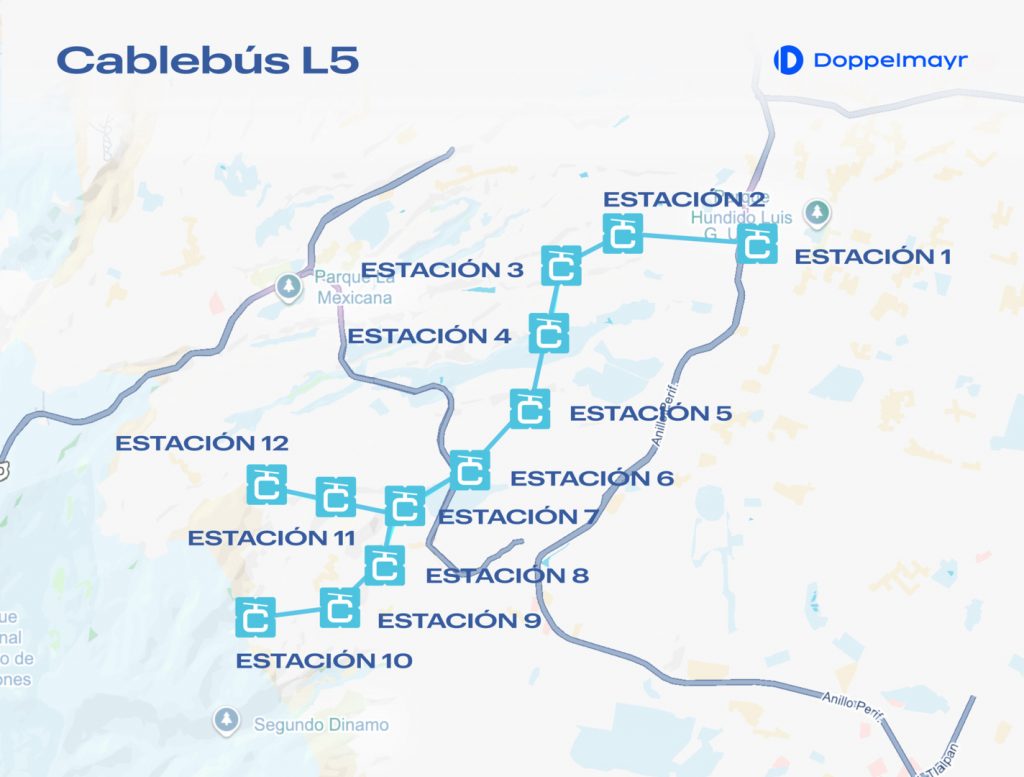 Doppelmayr realisiert 15,2 km lange urbane Seilbahn in Mexico City ...