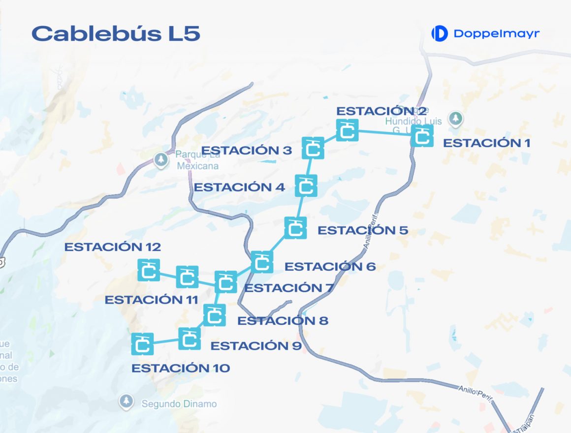 Doppelmayr realisiert 15,2 km lange urbane Seilbahn in Mexico City ...